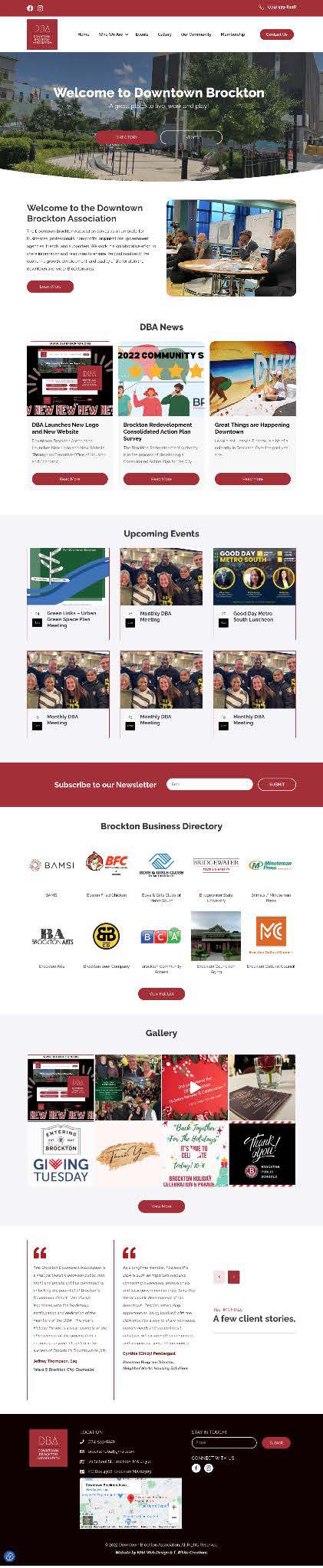 New Year, New Websites & Online Capabilities for Brockton-based Small ...