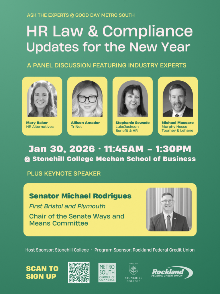 Ask the Experts: HR Law & Compliance Updates for the New Year | Metro ...